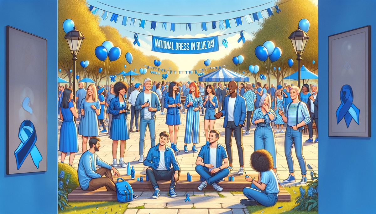 National Dress in Blue Day | MaryO'Medical